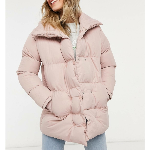Threadbare | Jackets & Coats | Threadbare Padded Pink Coat Size 2 Nwt ...
